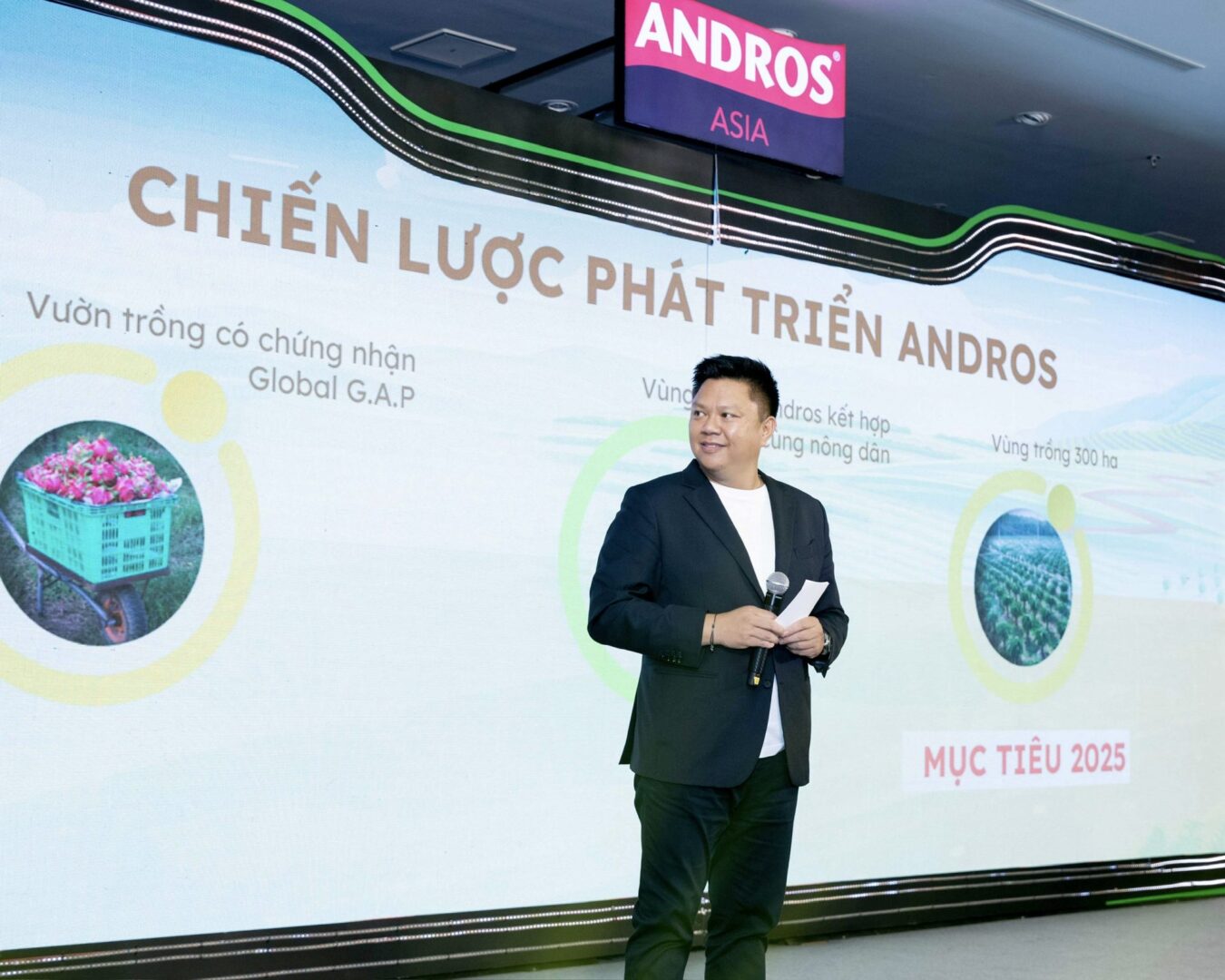 ANDROS Asia tung loạt sản phẩm F&B sáng tạo từ trái cây nguyên liệu