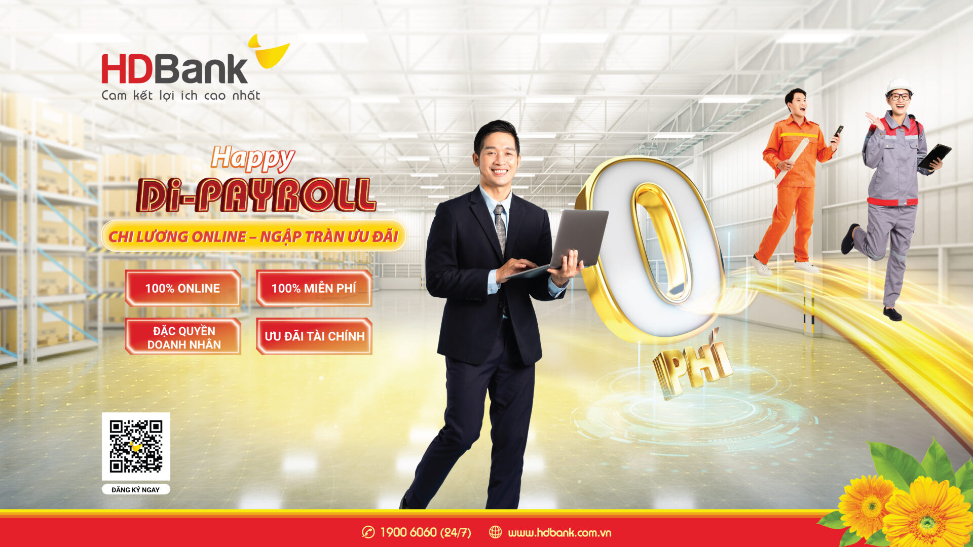 Happy Di-Payroll: Gói chi lương tối ưu cho doanh nghiệp và người lao động